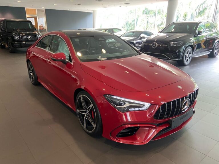 Promo Mercedes AMG CLA 45 S 4matic Plus Patagonia Red Nik 23