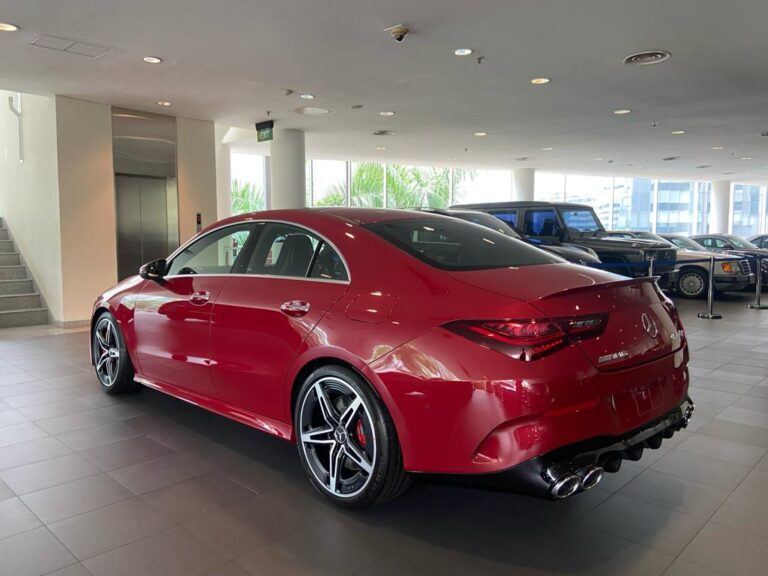 Promo Mercedes AMG CLA 45 S 4matic Plus Patagonia Red Nik 23